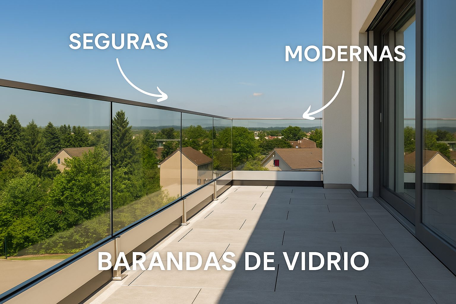¿QUE BARANDAS PUEDO INSTALAR EN MI BALCÓN? Trimat